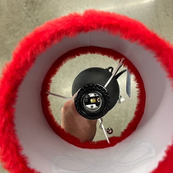 Home Interiors | Art | Red Colored Fuzzy Spider Man Lamp | Poshmark